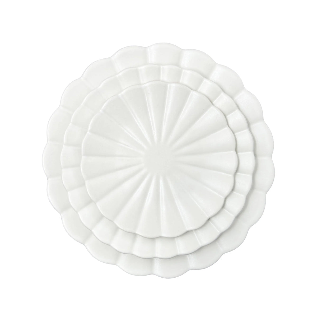Lafayette Pearl White Dinner Plate - Set of 4 – Maker & Moss