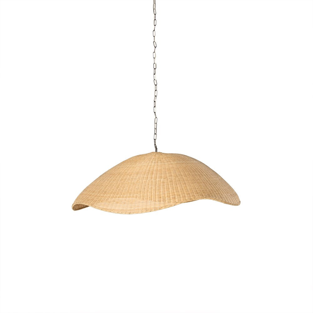 Large Woven Rattan Pendant – Maker & Moss