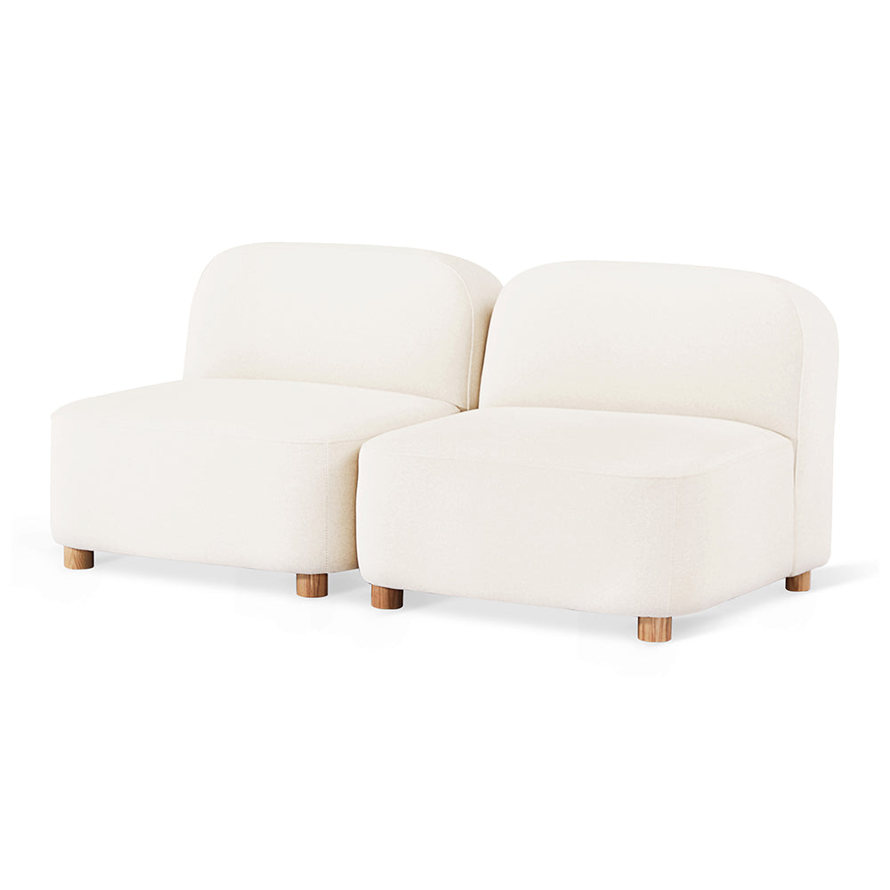 Circuit Modular 2-Piece Armless Sofa – Maker & Moss