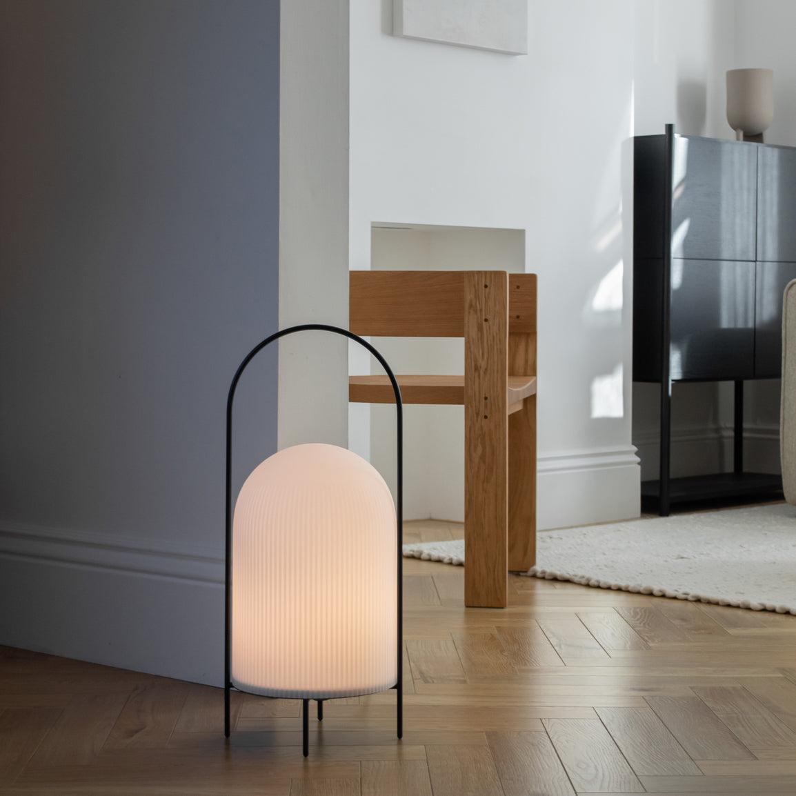 Ghost Small Floop Lamp - Modern Japandi Design by WOUD – Maker & Moss