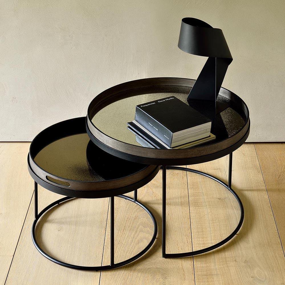 Round Tray Nesting Coffee Table Set - Large/Extra Large – Maker & Moss